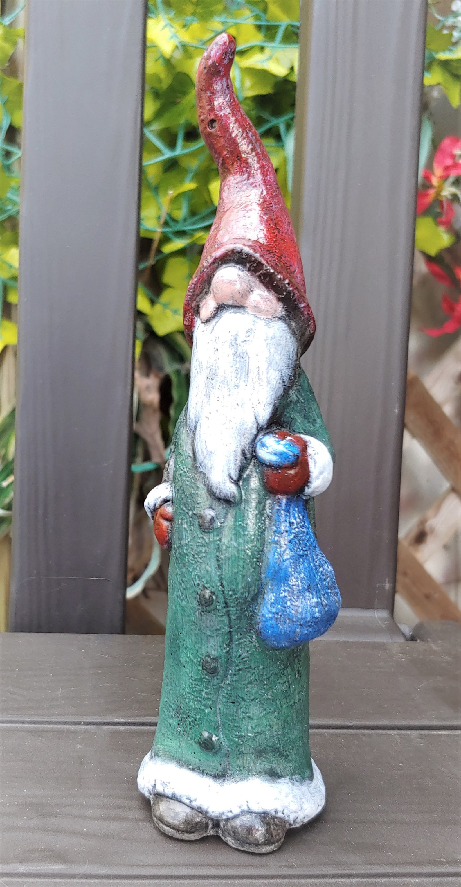 Concrete Gnome Nisse Tomte Cement Figurine Cement Nisse - Etsy