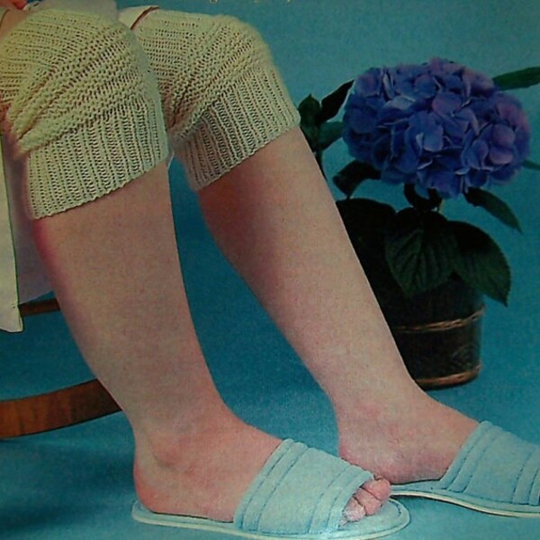 Knee Warmer Knitting Pattern - Etsy