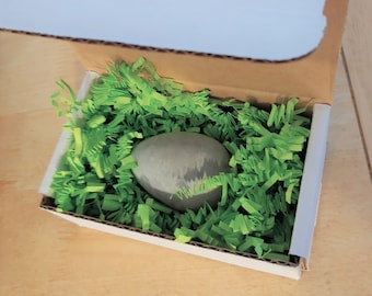 Large Concrete Egg Egg Garden Decor 2 Pounds 13 Ounces - Etsy