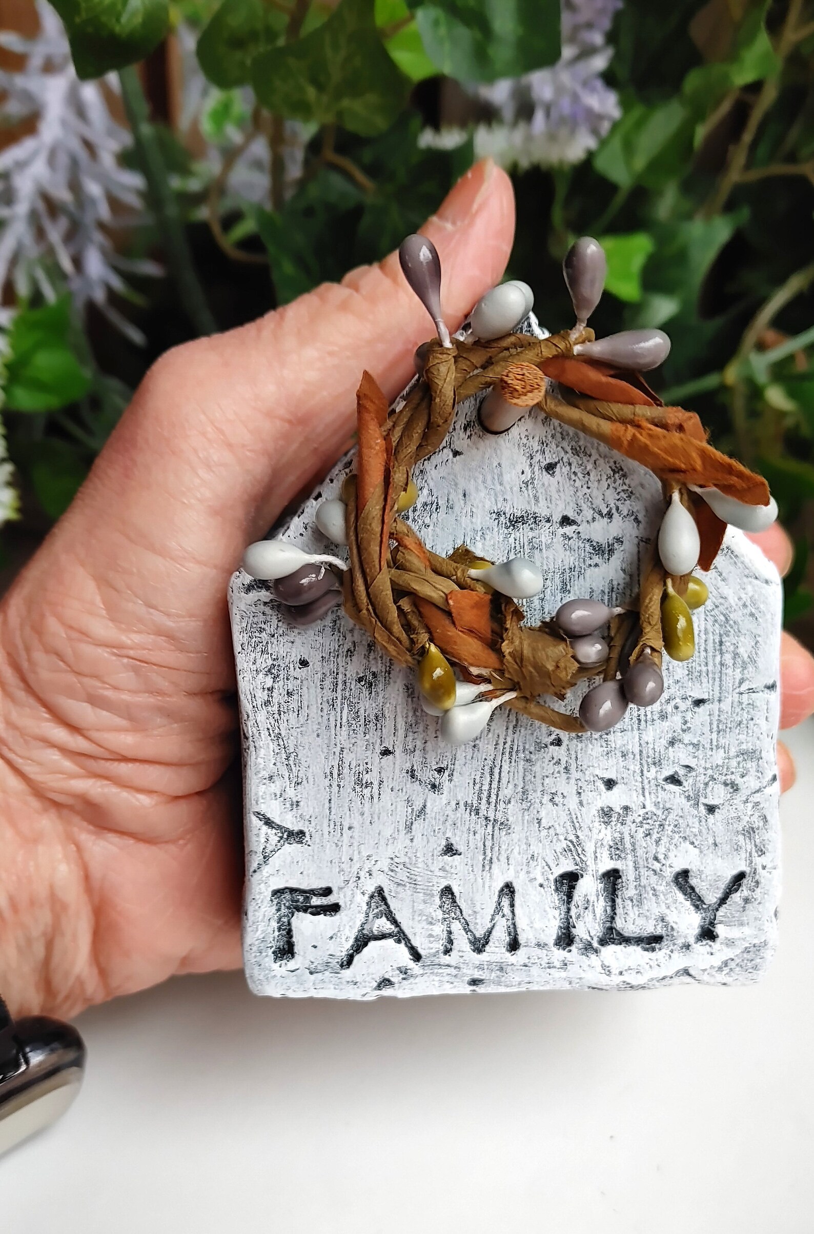 Concrete Family And/or Home Mini House Mini House in Concrete - Etsy