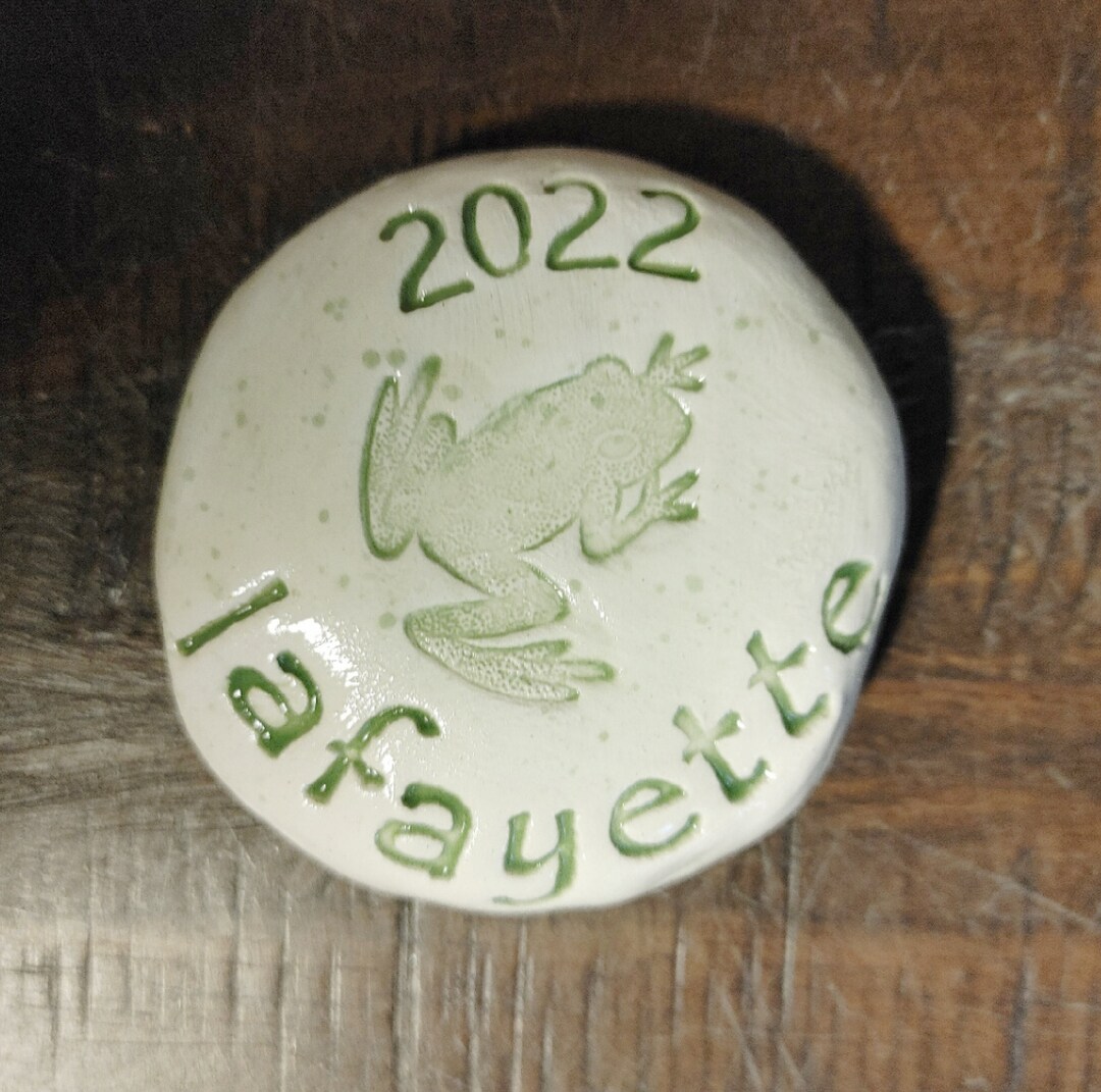 Pet Frog Memorial Stone Personalized 2.5 to 3.5" - Etsy