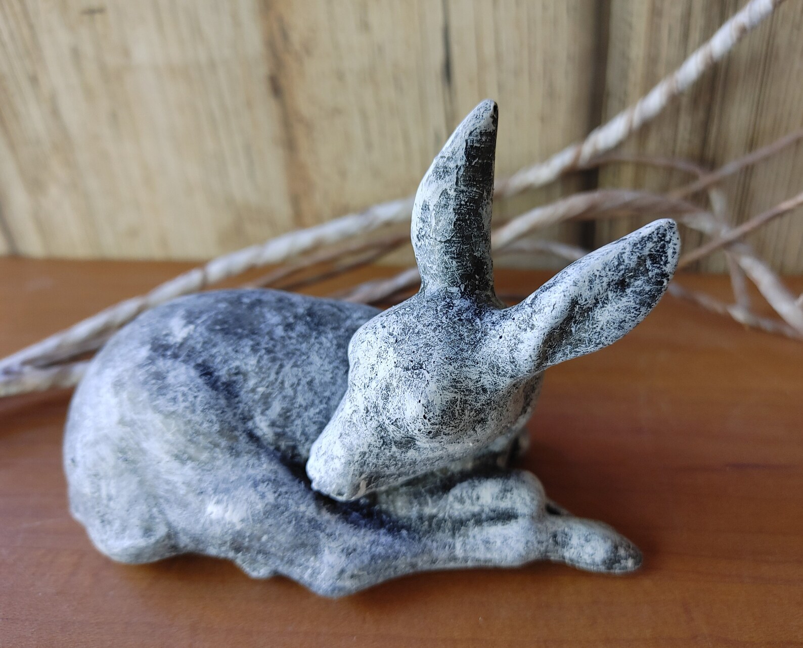 Concrete Fawn Figurine: Garden Deer Accent - Etsy