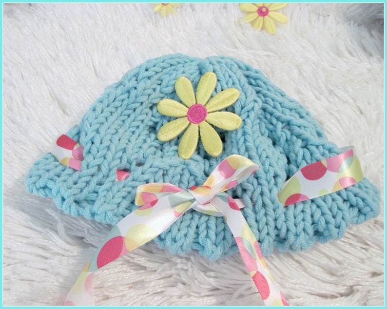 Knitting Pattern Cloche Eyelet Hat Baby Toddler and Child - Etsy
