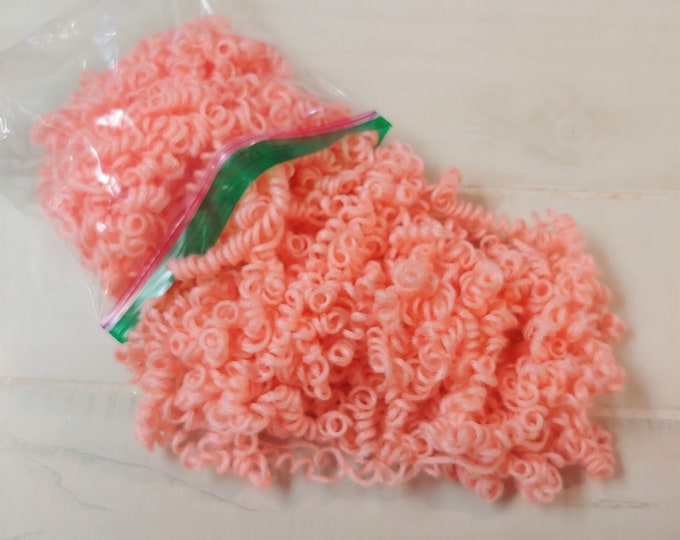 Pale Yellow Curly Yarn Hair for Your Handmade Dolls and Crafts - Etsy