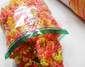 Pale Yellow Curly Yarn Hair for Your Handmade Dolls and Crafts - Etsy