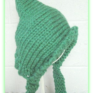 Laurel Lane Pixie Hat in Bulky Yarn Knitting Pattern Adult Size - Etsy