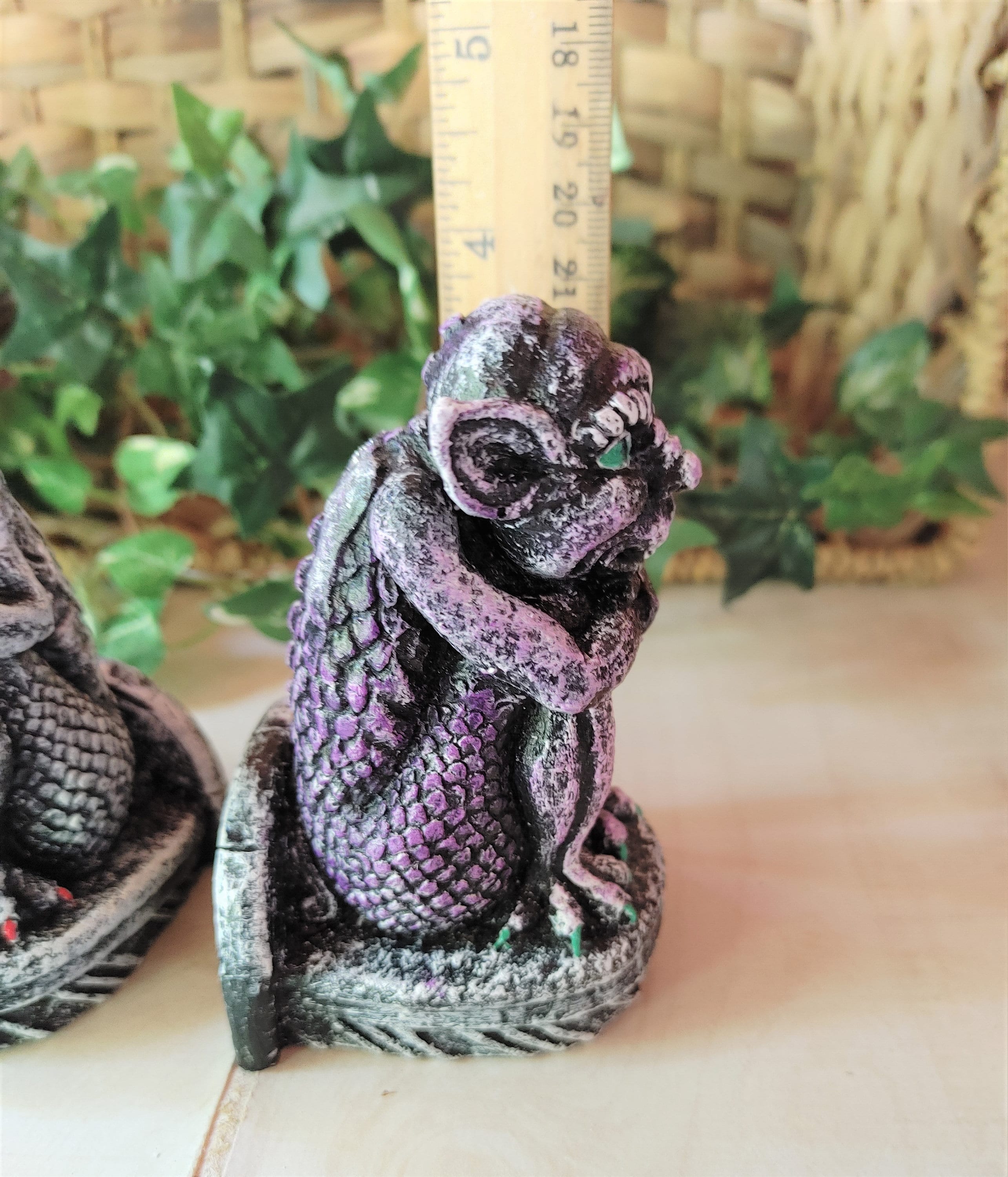 Concrete Small Gargoyle Gremlin Cement Gargoyle Stone - Etsy UK