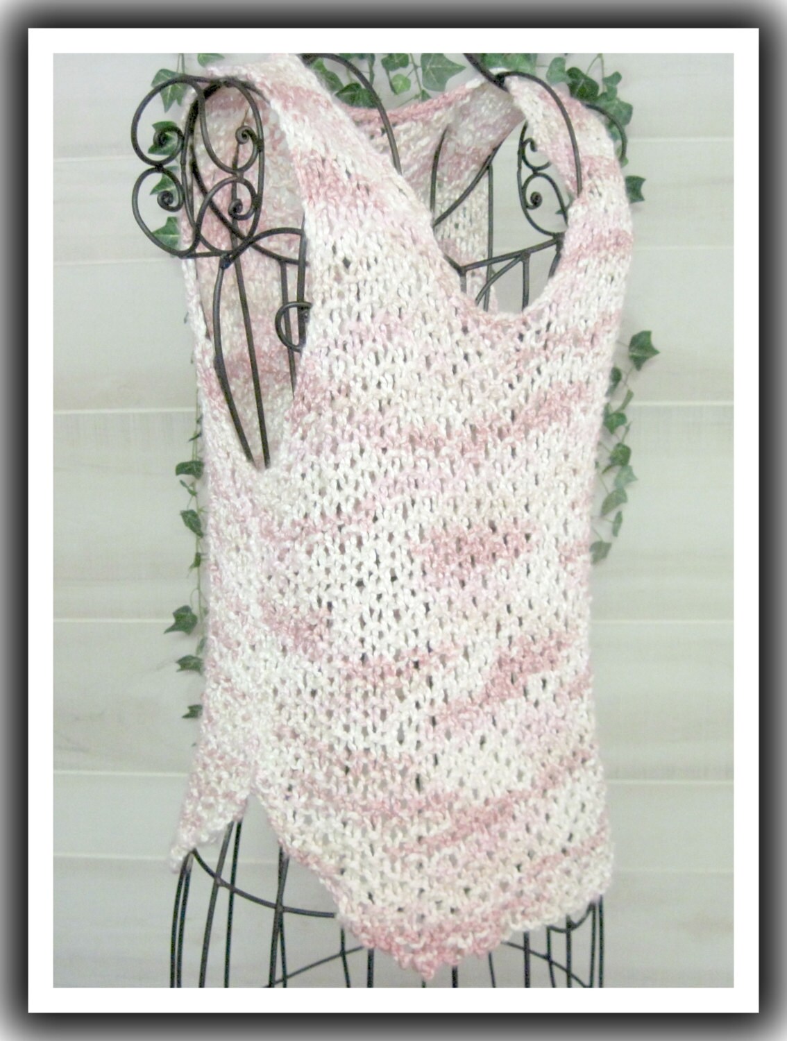 Bamboo Shell and Bolero Teen to Adult Knitting Pattern S M L - Etsy