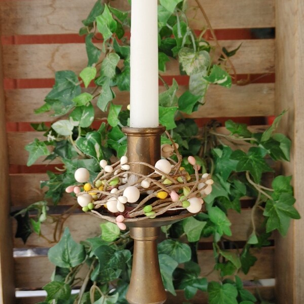 Small Candle Rings - Etsy