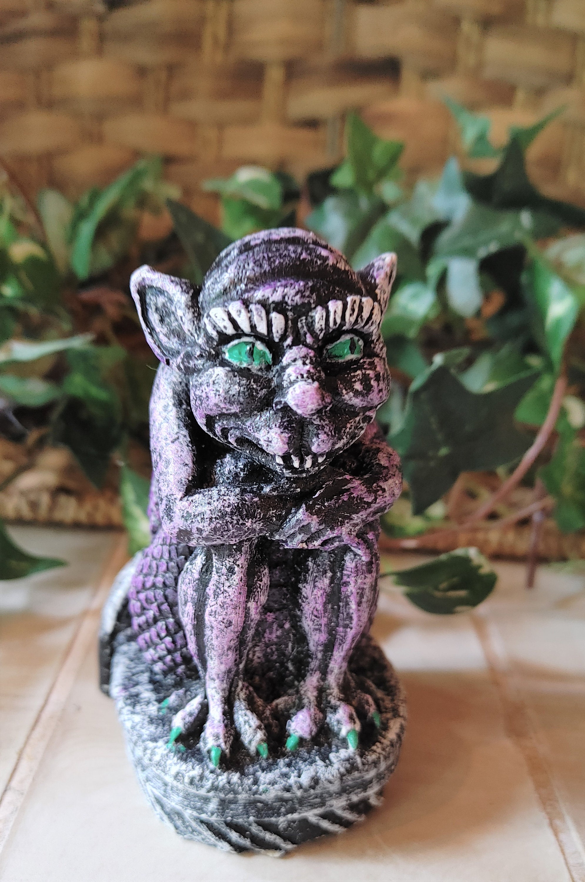 Concrete Small Gargoyle Gremlin Cement Gargoyle Stone - Etsy UK