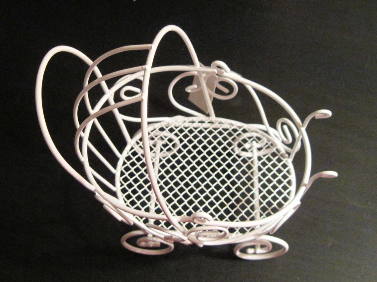 Un-decorated White Wire Mini Carriage Stroller for Baby - Etsy
