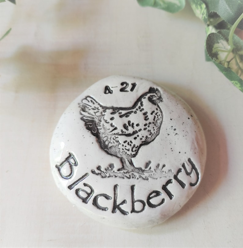 Personalized Chicken or Rooster Memorial Stone 2.5 to | Etsy
