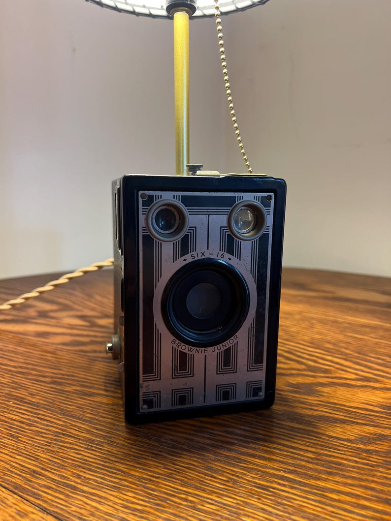 Vintage Camera Lamp With Kodachrome Slide Shade - Etsy