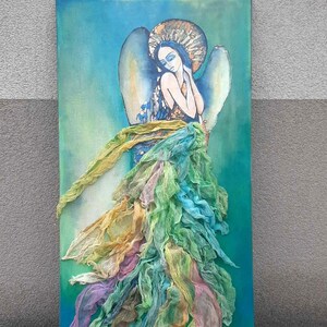 A4-A3 Decoupage Rice Paper Angel, Decorative Paper Arabeska, Artistic ...