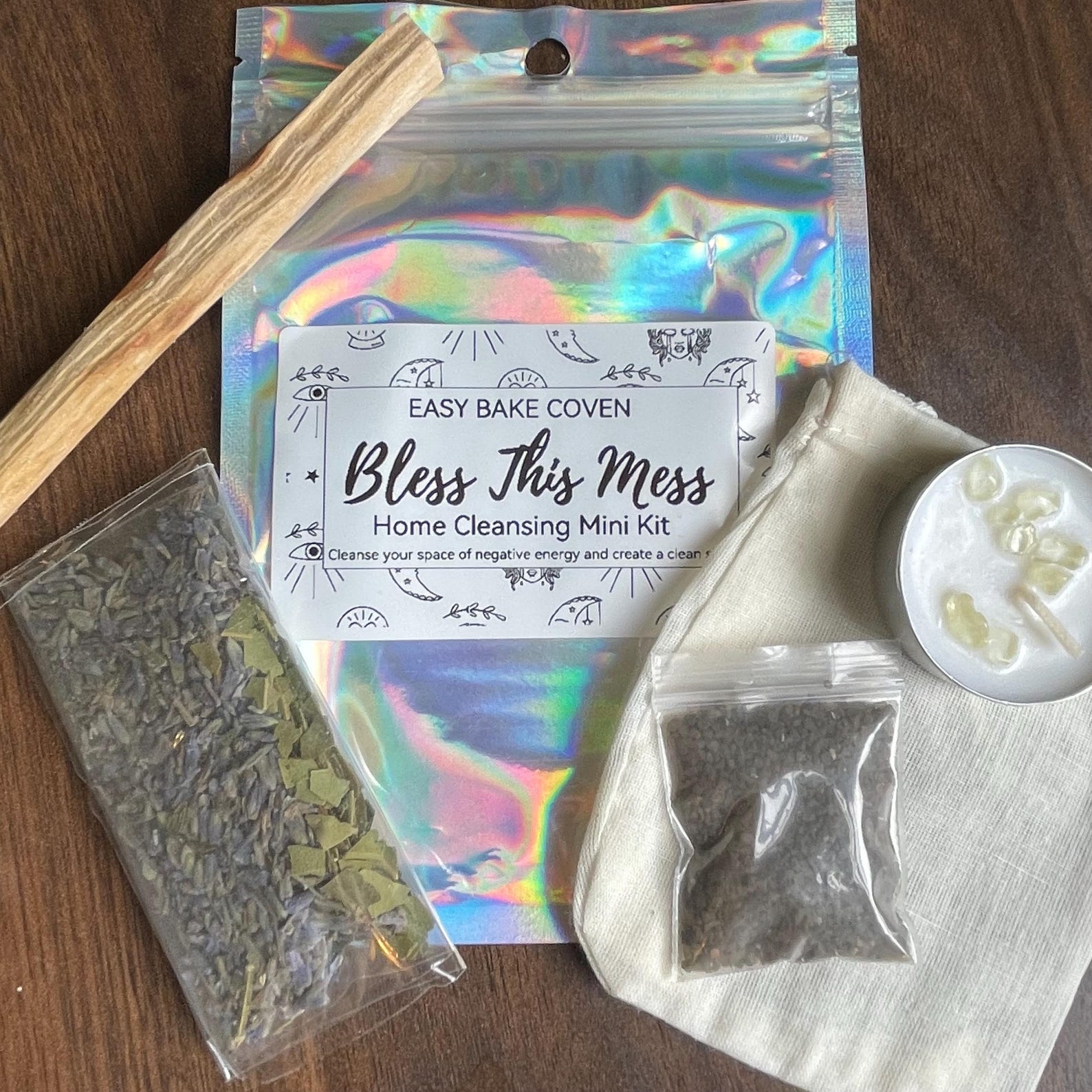 Bless This Mess | Home Cleansing & Blessing Magic Spell Kit - Etsy
