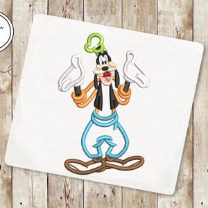 Goofy Applique, Instant Download - Etsy