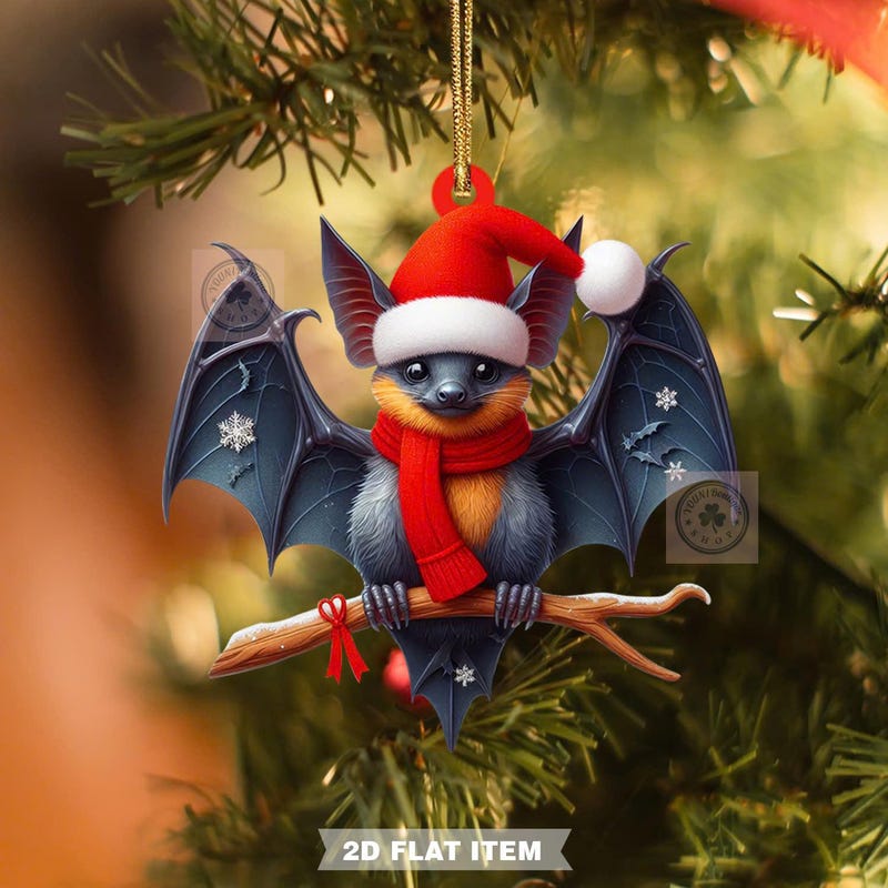 Bat Ornaments - Etsy