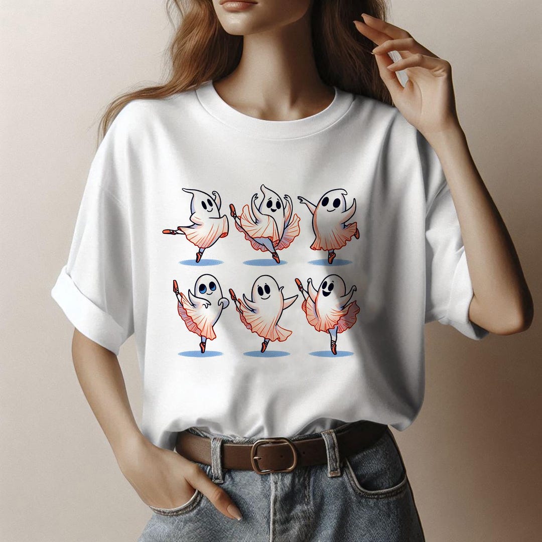 Cute Ballet Ghost Png, Funny Ballet Dancer Png, Dance Teacher ...