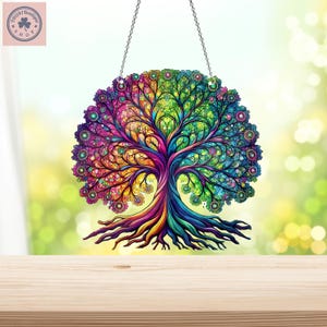 Tree of Life Window Hanging, Tree of Life Window Decor, Home Decoration ...