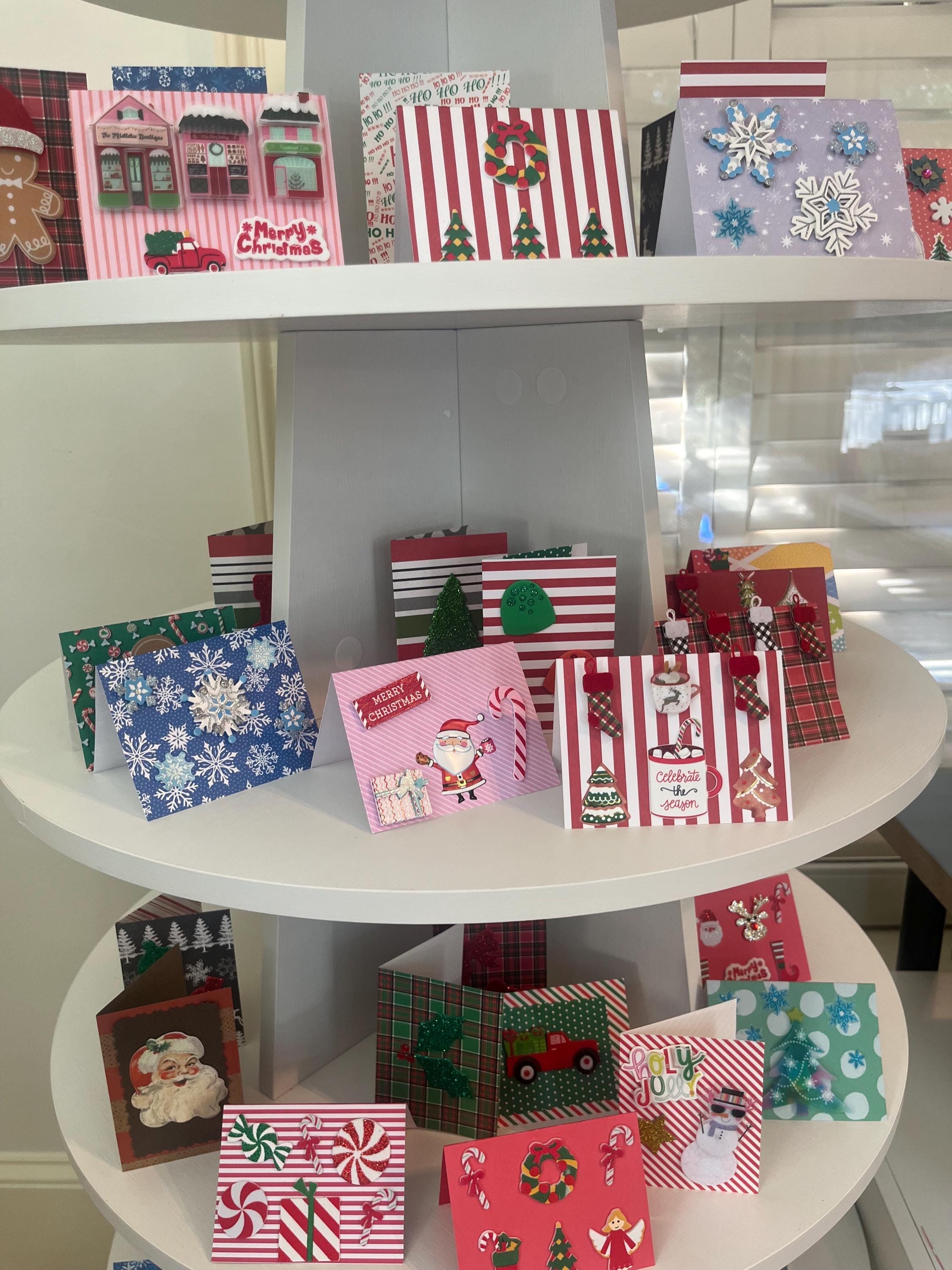 20-pack of Assorted Handmade Mini Christmas Cards - Etsy