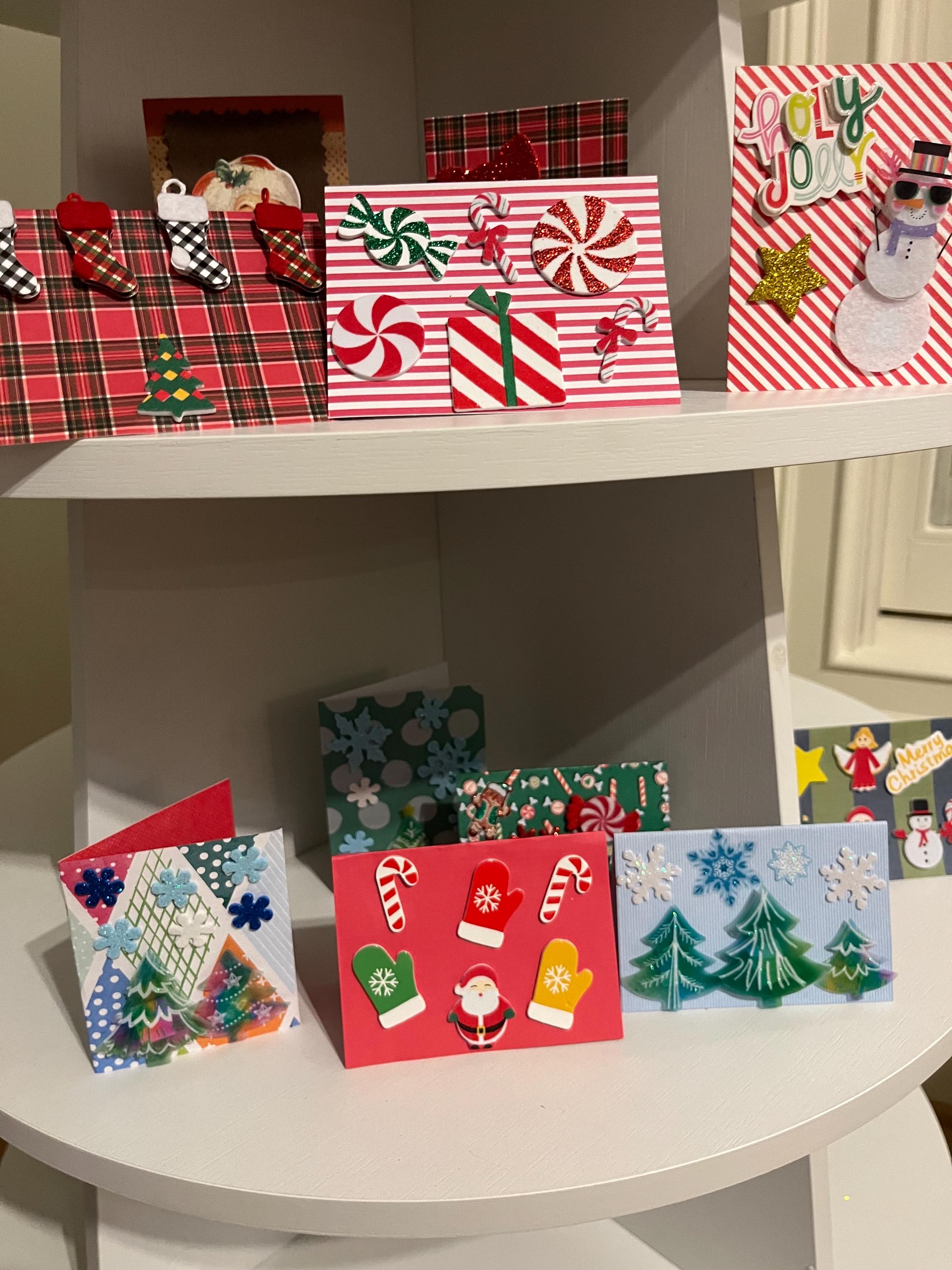 20-pack of Assorted Handmade Mini Christmas Cards - Etsy