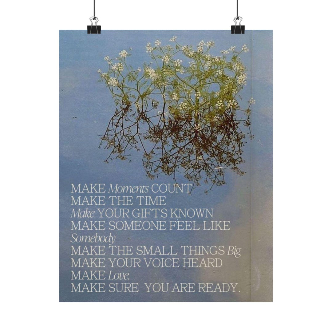 Inspirational Poster Matte Vertical Posters, Motivational Wall Art ...
