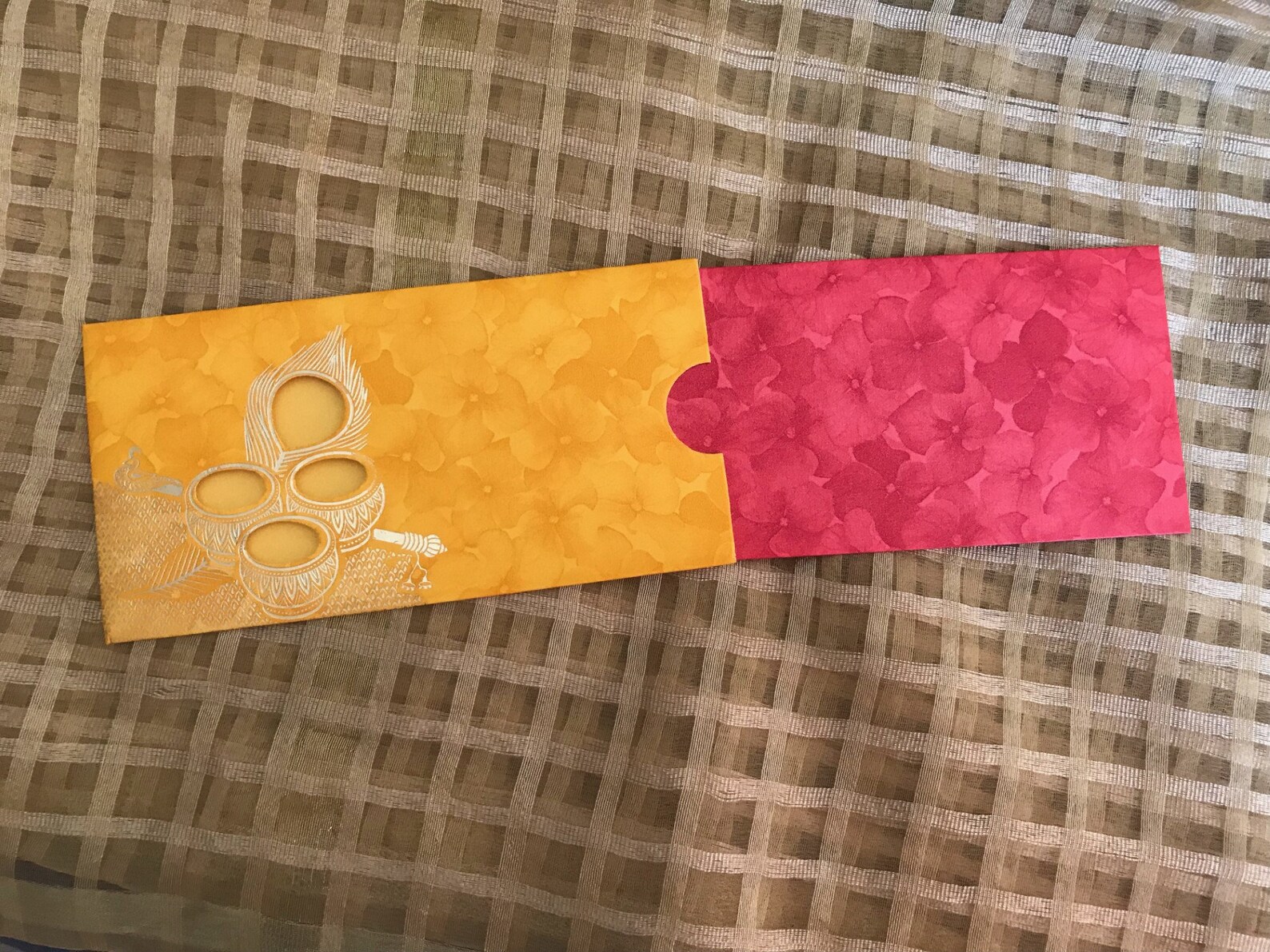 Very Thick Cardstock Pack of 5 Cash Envelopes, Wedding Cash Envelope ...