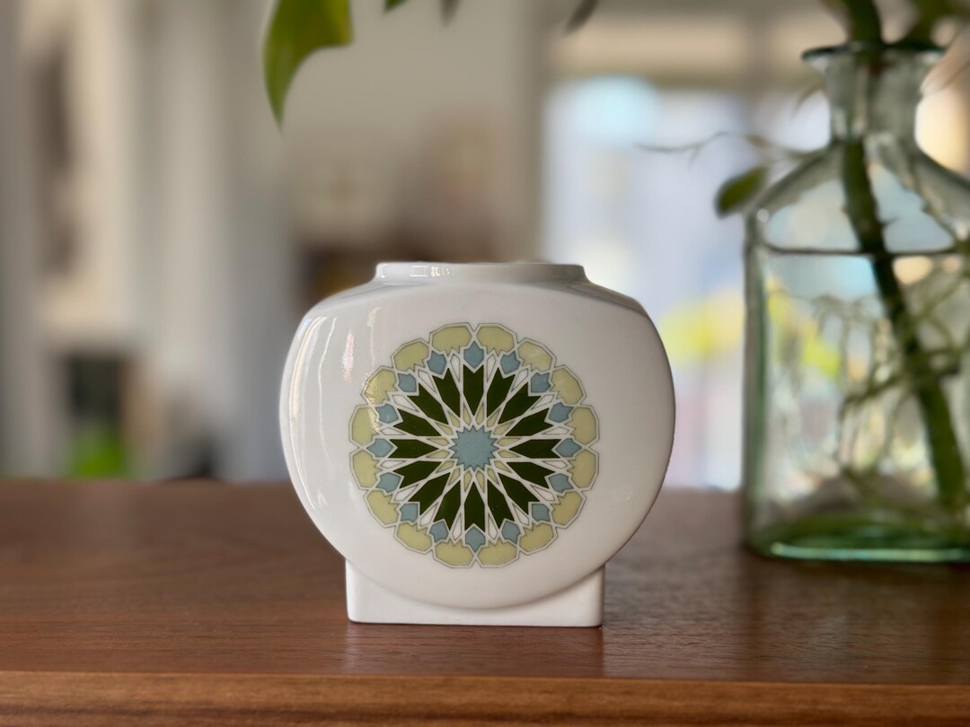 Melitta Vase Made in Germany Budapest 2905 1960s Vintage Porcelain - Etsy