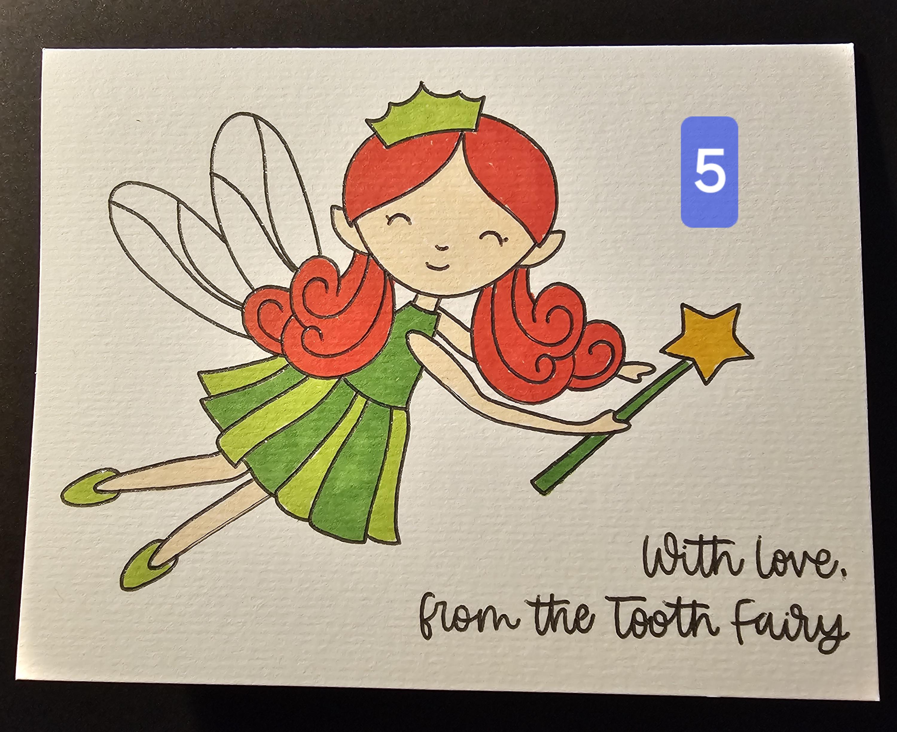 Tooth Fairy Cards - Etsy
