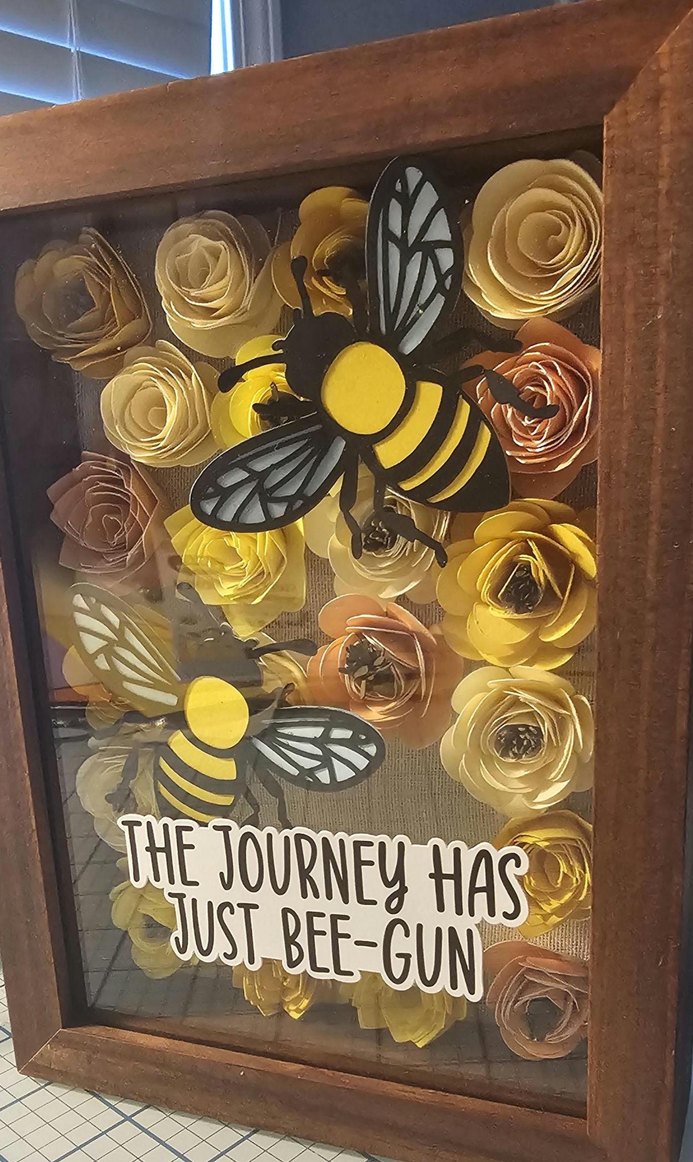 Bee Shadowbox - Etsy