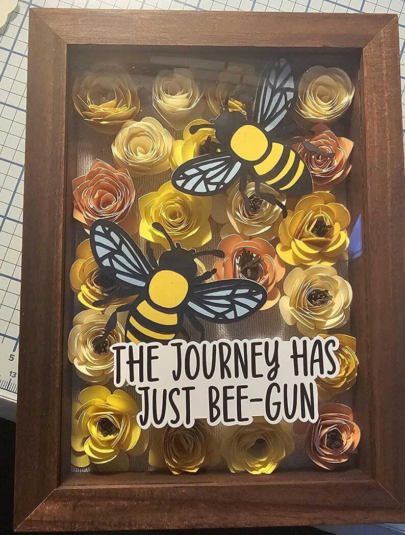 Bee Shadowbox - Etsy
