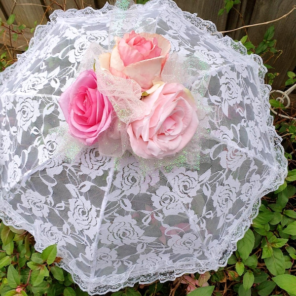 Lace Parasol - Etsy