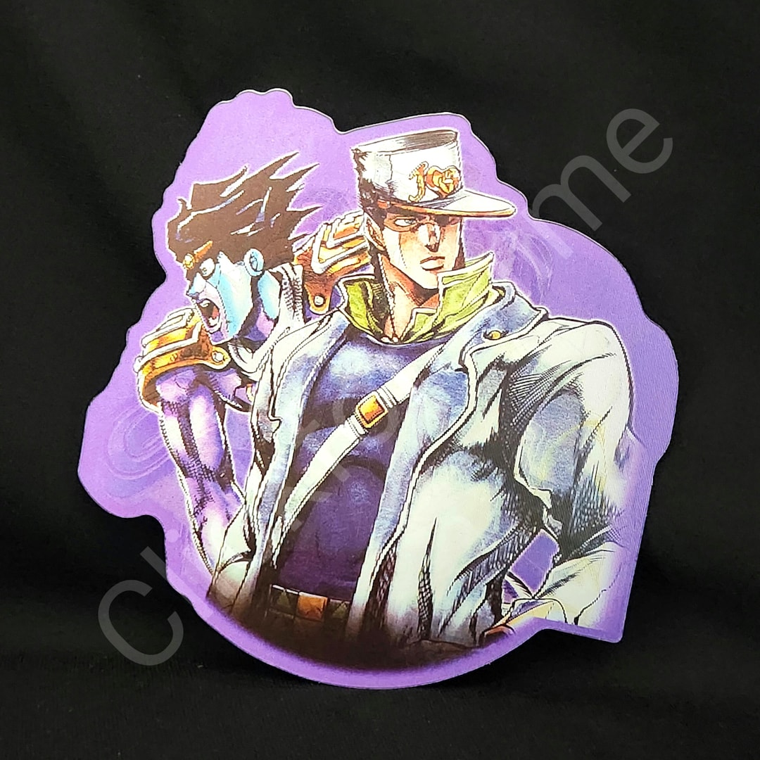 Jotaro Kujo 3D Motion Sticker Anime Lenticular Decal - Etsy