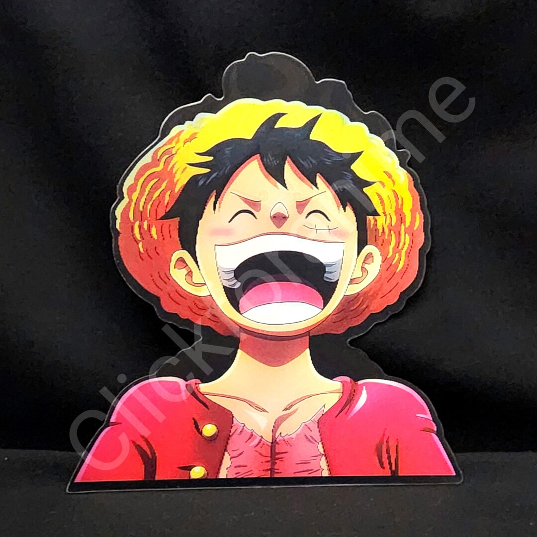 Luffy Gear 5 3D Moving Laptop Sticker Anime Lenticular Decal - Etsy