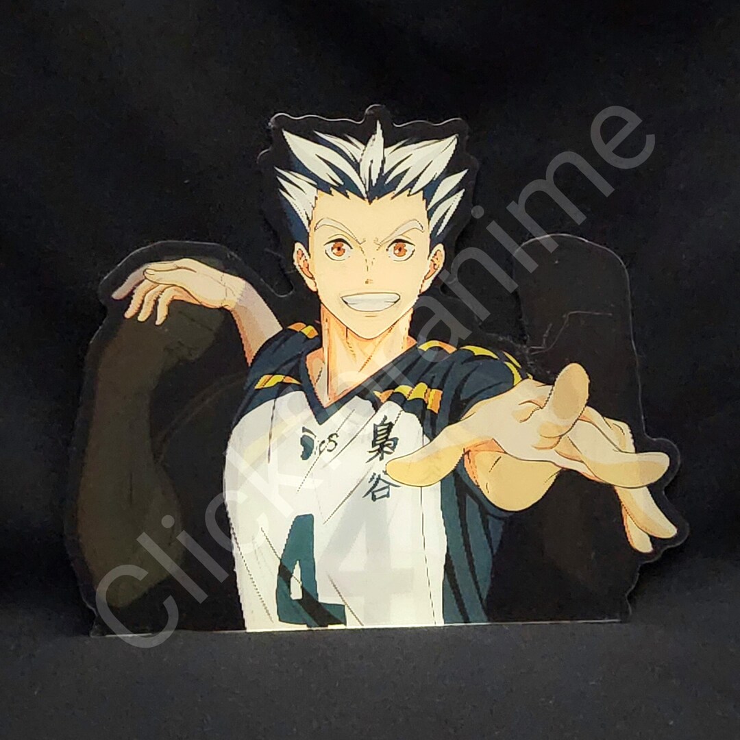 Haikyu Kōtarō Bokuto 3D Moving Sticker, Anime Manga Lenticular Decal ...