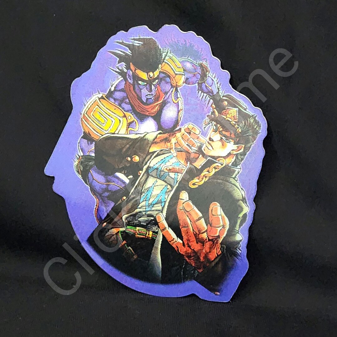 Jotaro Kujo 3D Moving Sticker Anime Lenticular Decal - Etsy
