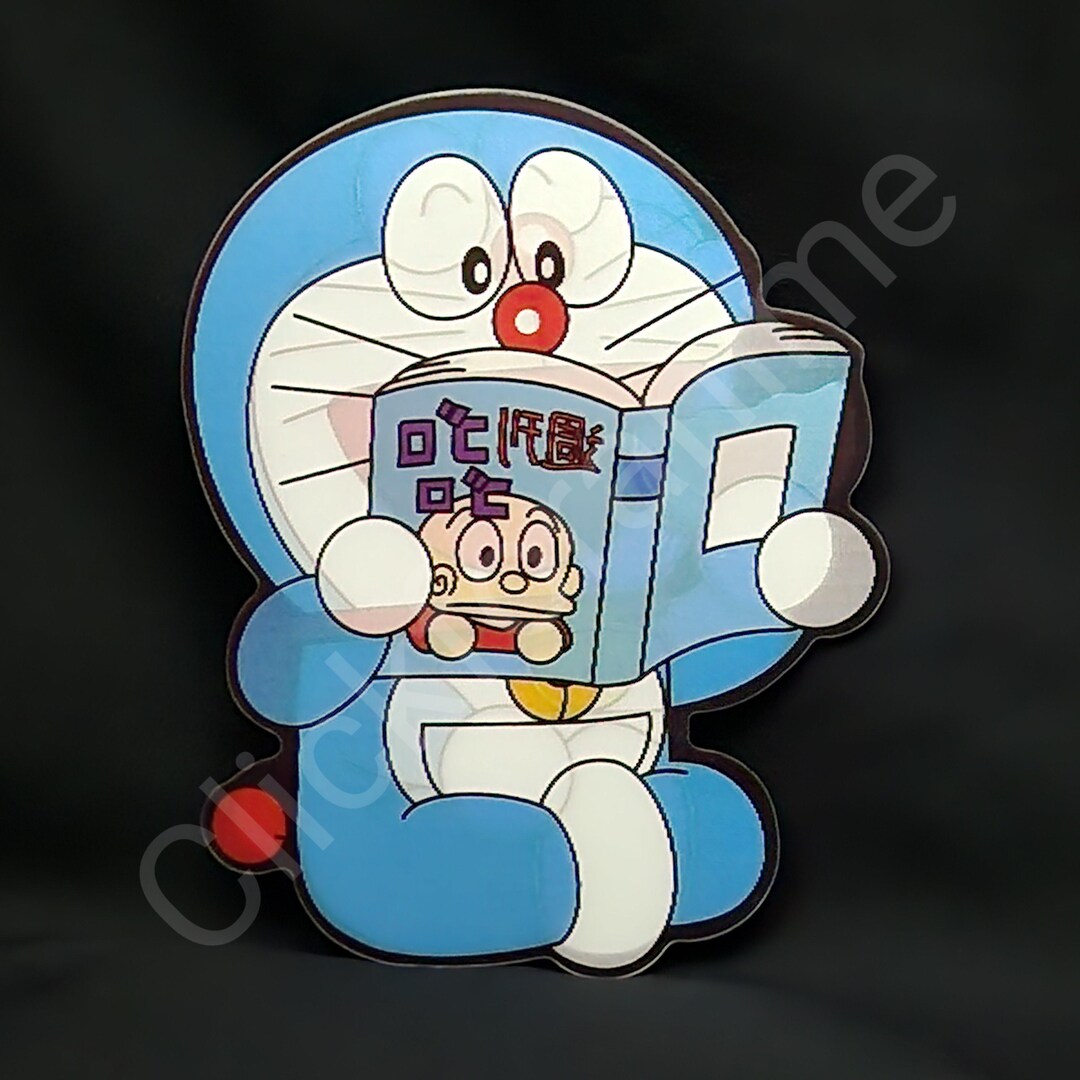 Doraemon 3D Moving Sticker Anime Manga Lenticular Decal - Etsy