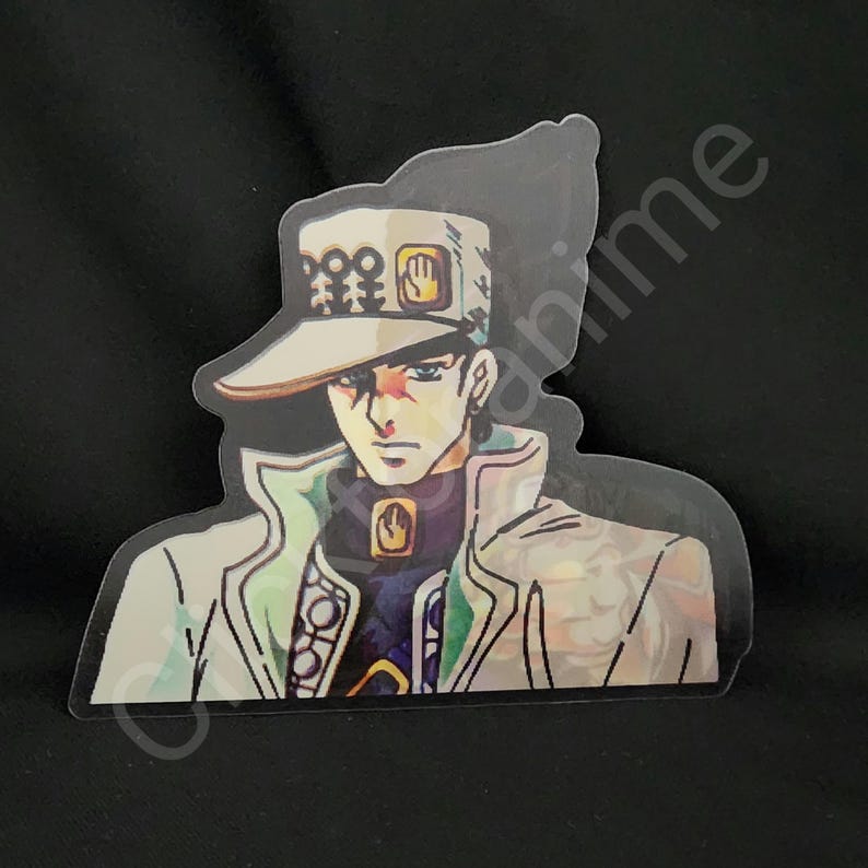 Jojo's Bizarre Adventure: Jotaro Kujo 3D Moving Sticker Lenticular ...