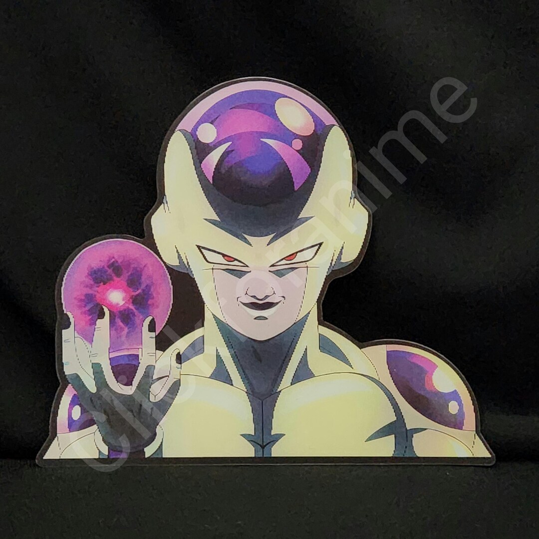 Frieza 3D Moving Car Laptop Sticker Anime Manga Lenticular Decal - Etsy