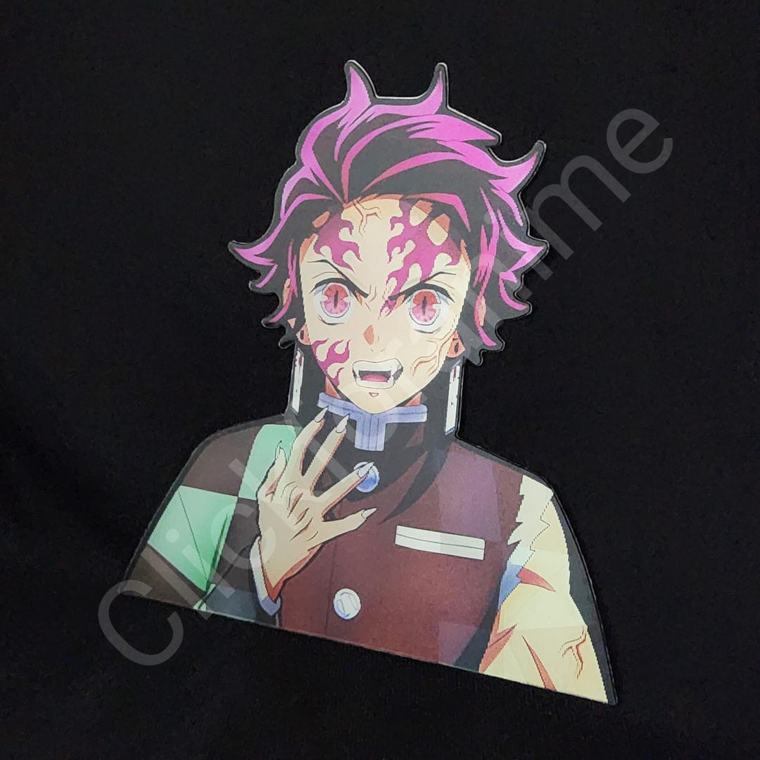 Tanjiro Kamado 3D Motion Moving Sticker Lenticular Anime Cute Decal - Etsy