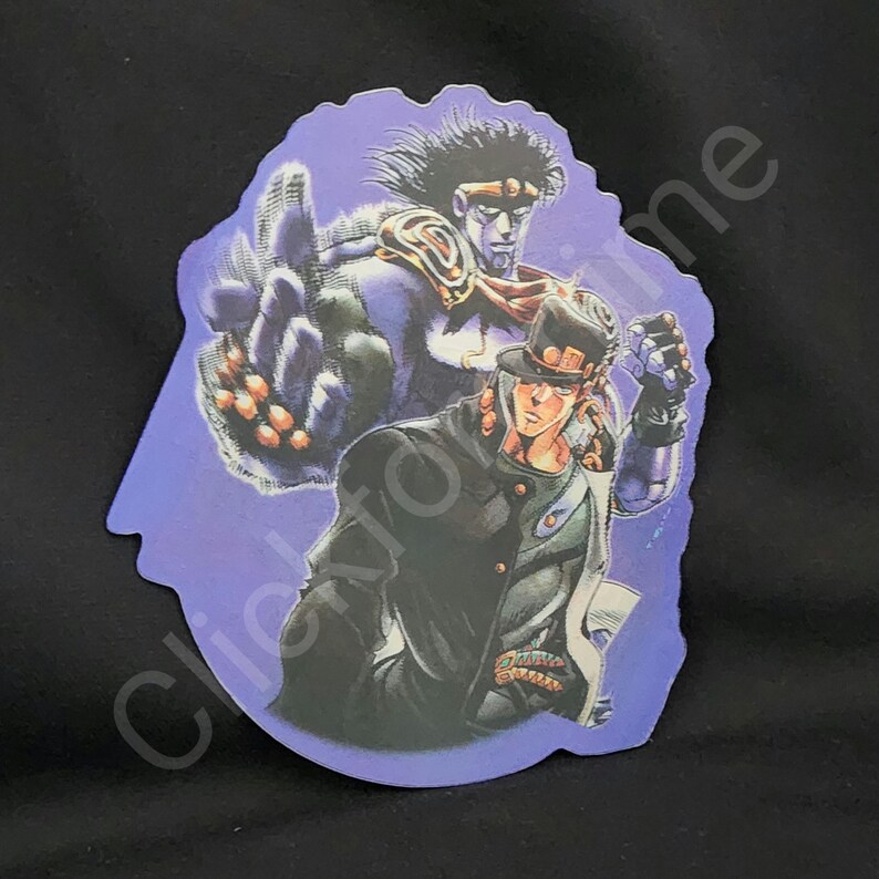 Jojo's Bizarre Adventure: Jotaro Kujo 3D Moving Sticker Anime ...