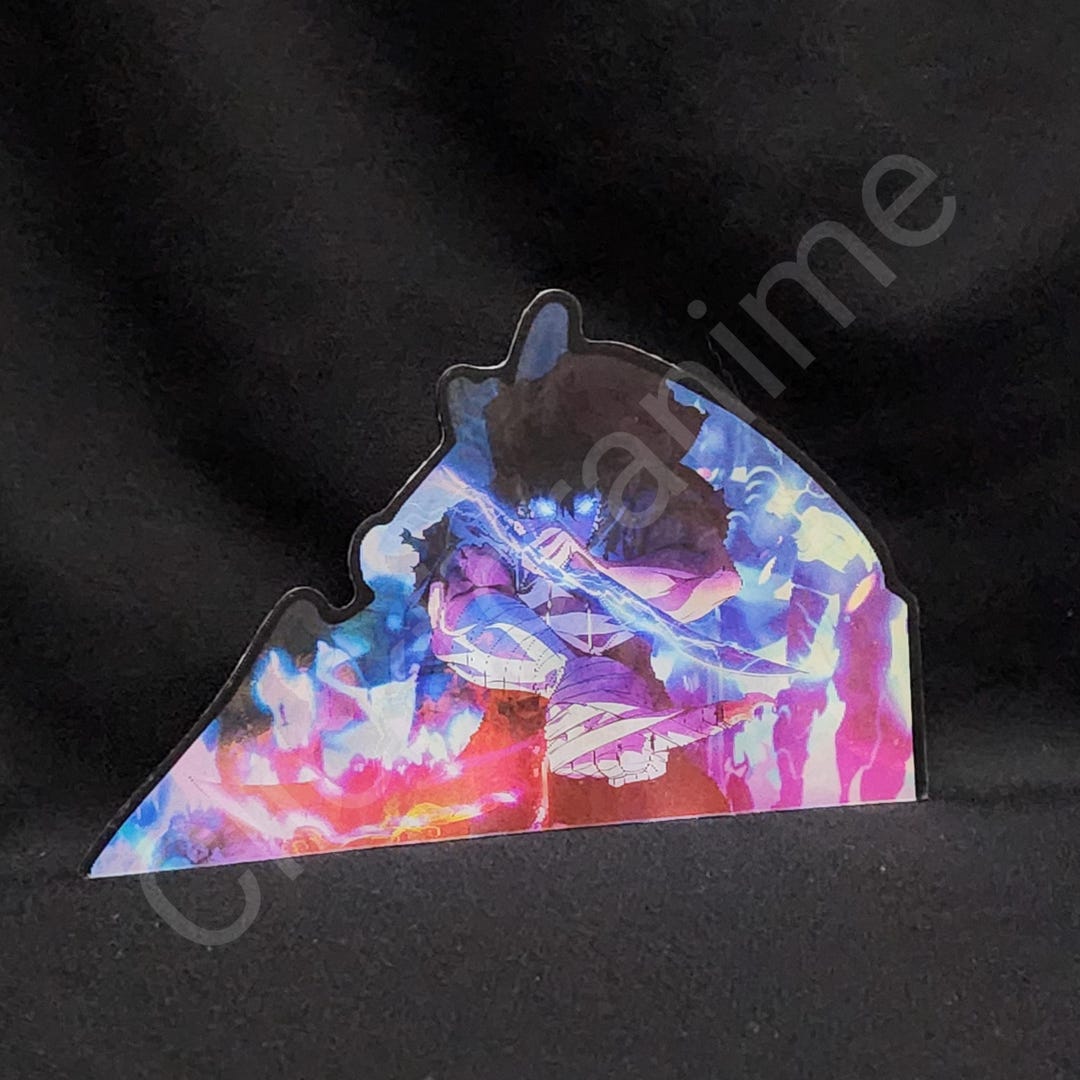 Solo Leveling Sung Jin-woo 3D Moving Sticker Lenticular Decal Detailed ...