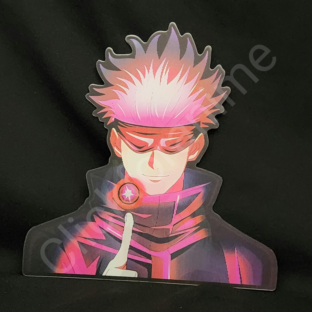 Jujutsu Kaisen: Satoru Gojo 3D Motion Moving Sticker, Anime Lenticular ...
