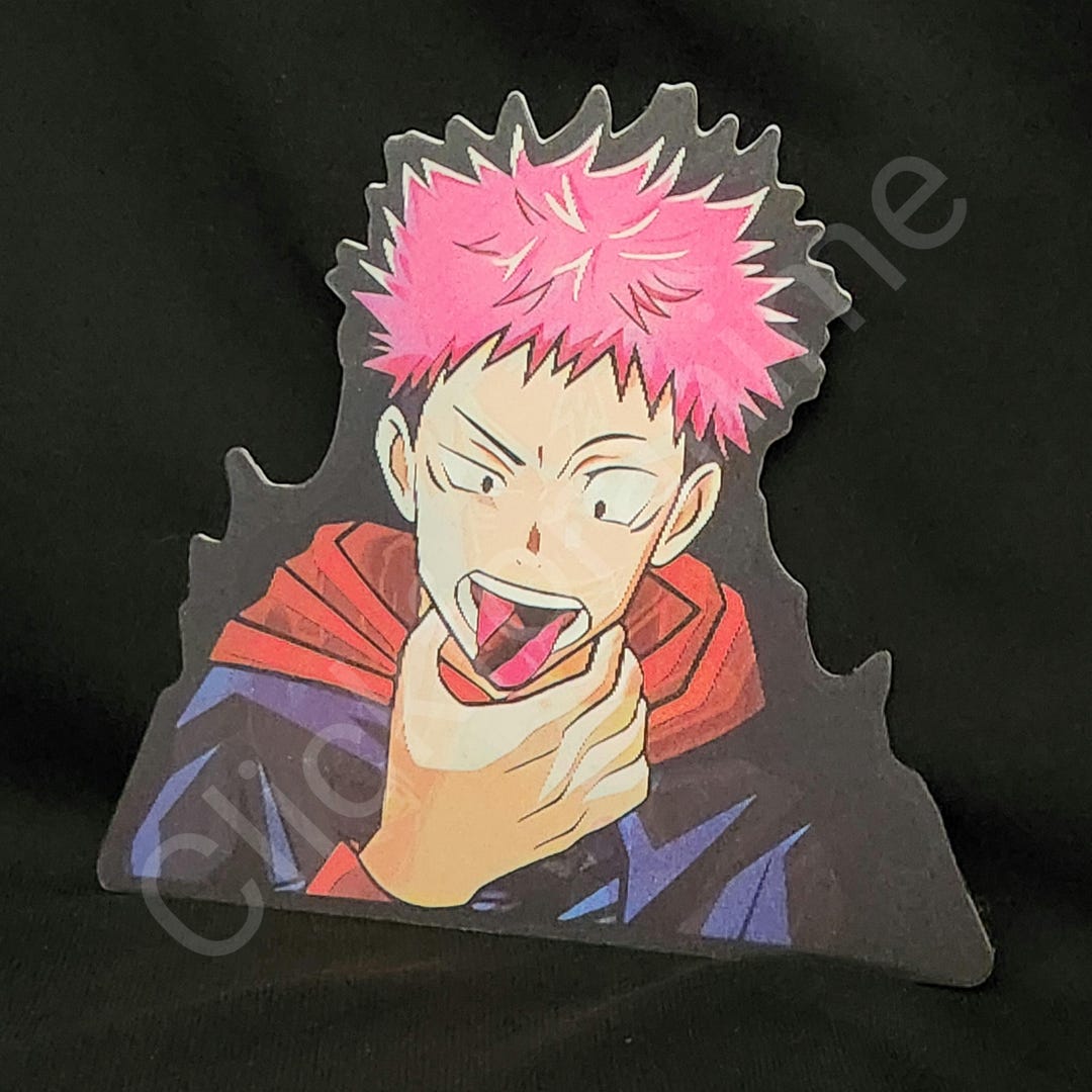 Yuji Itadori, Sukuna 3D Moving Sticker Anime Lenticular Decal JJK - Etsy
