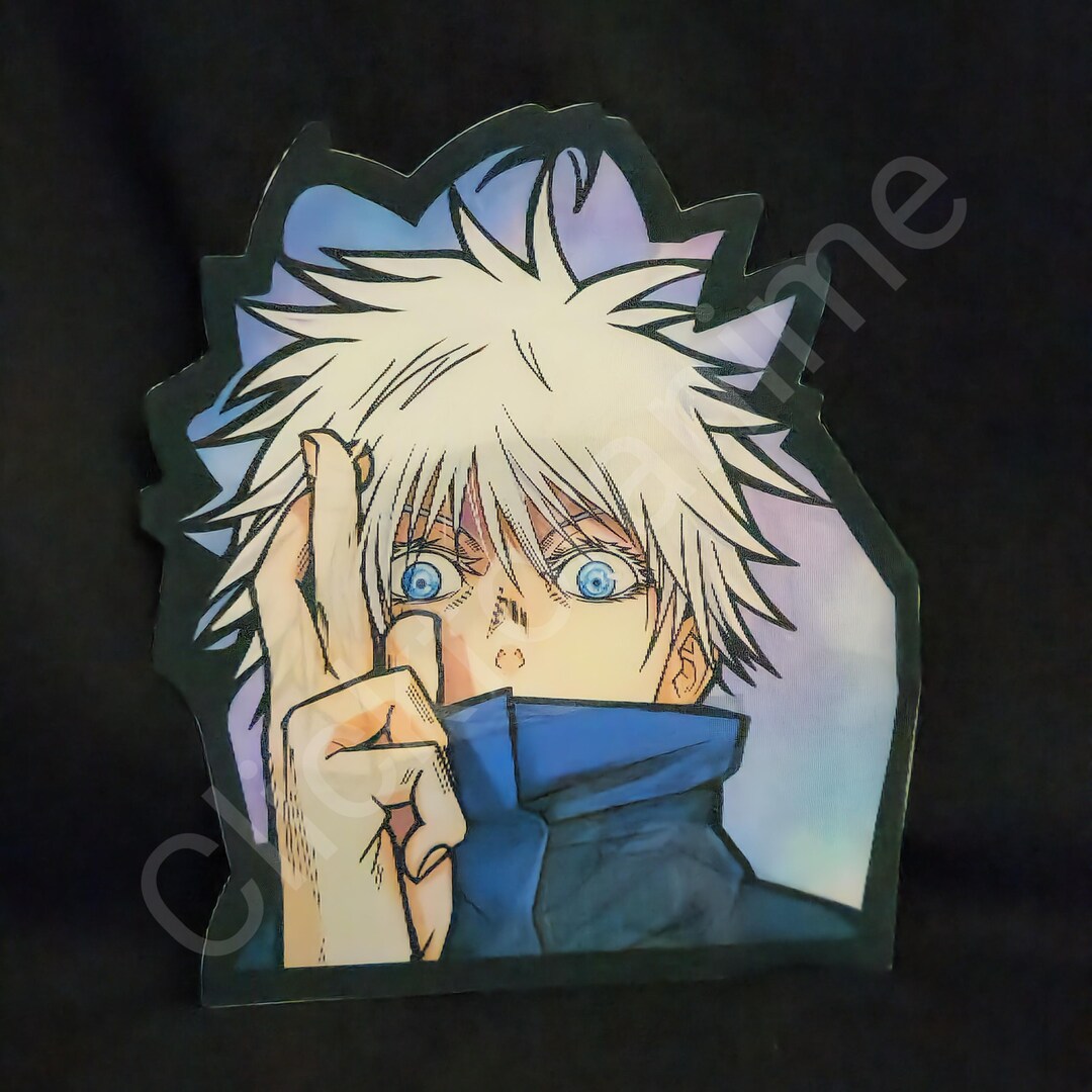 Jujutsu Kaisen: Satoru Gojo 3D Moving Sticker Anime Manga Lenticular ...