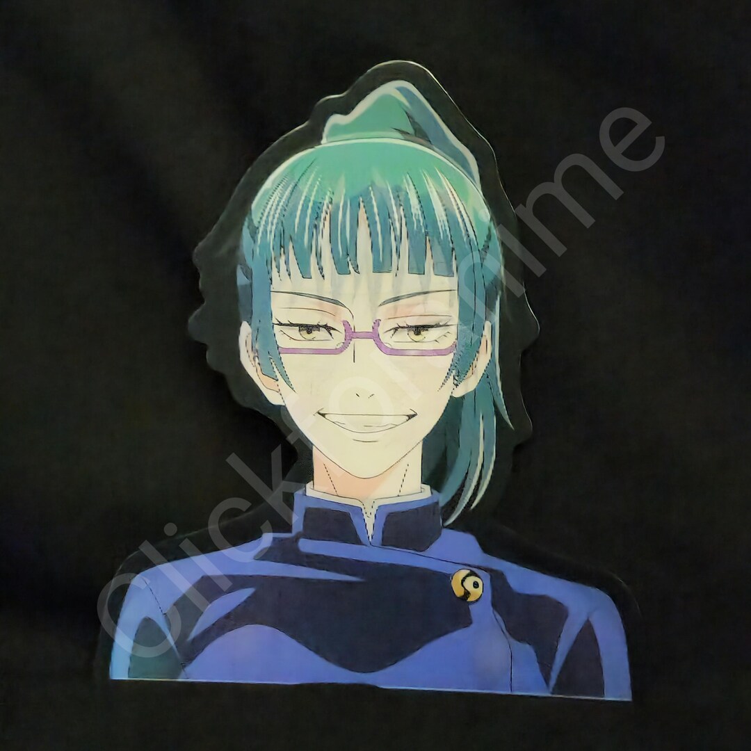 Jujutsu Kaisen: Maki Zenin 3D Moving Sticker Anime Manga Lenticular ...