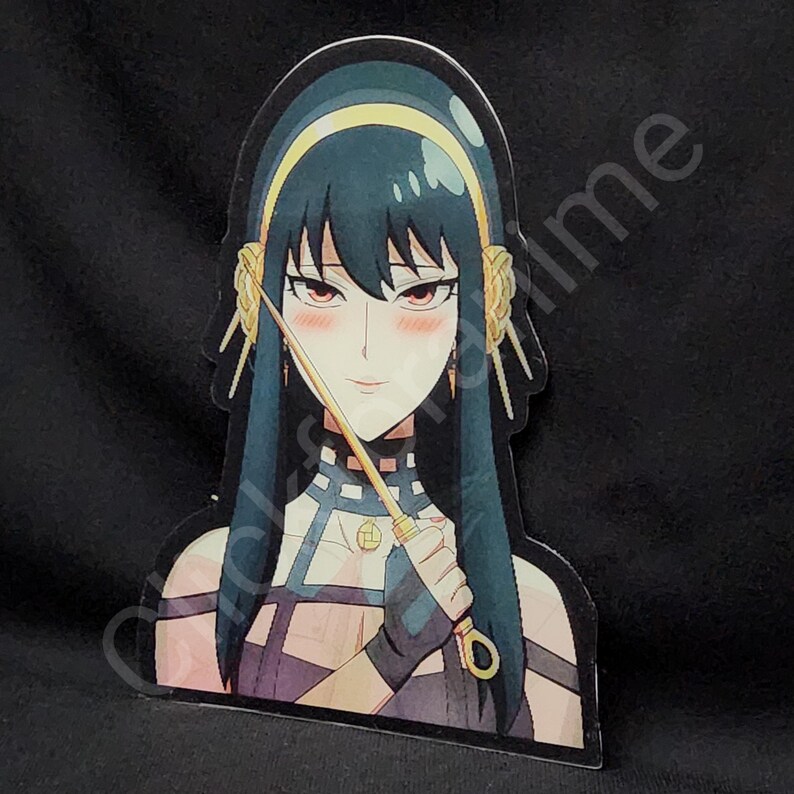 Spy X Family: Yor Forger 3D Moving Sticker Anime Manga Lenticular Decal ...