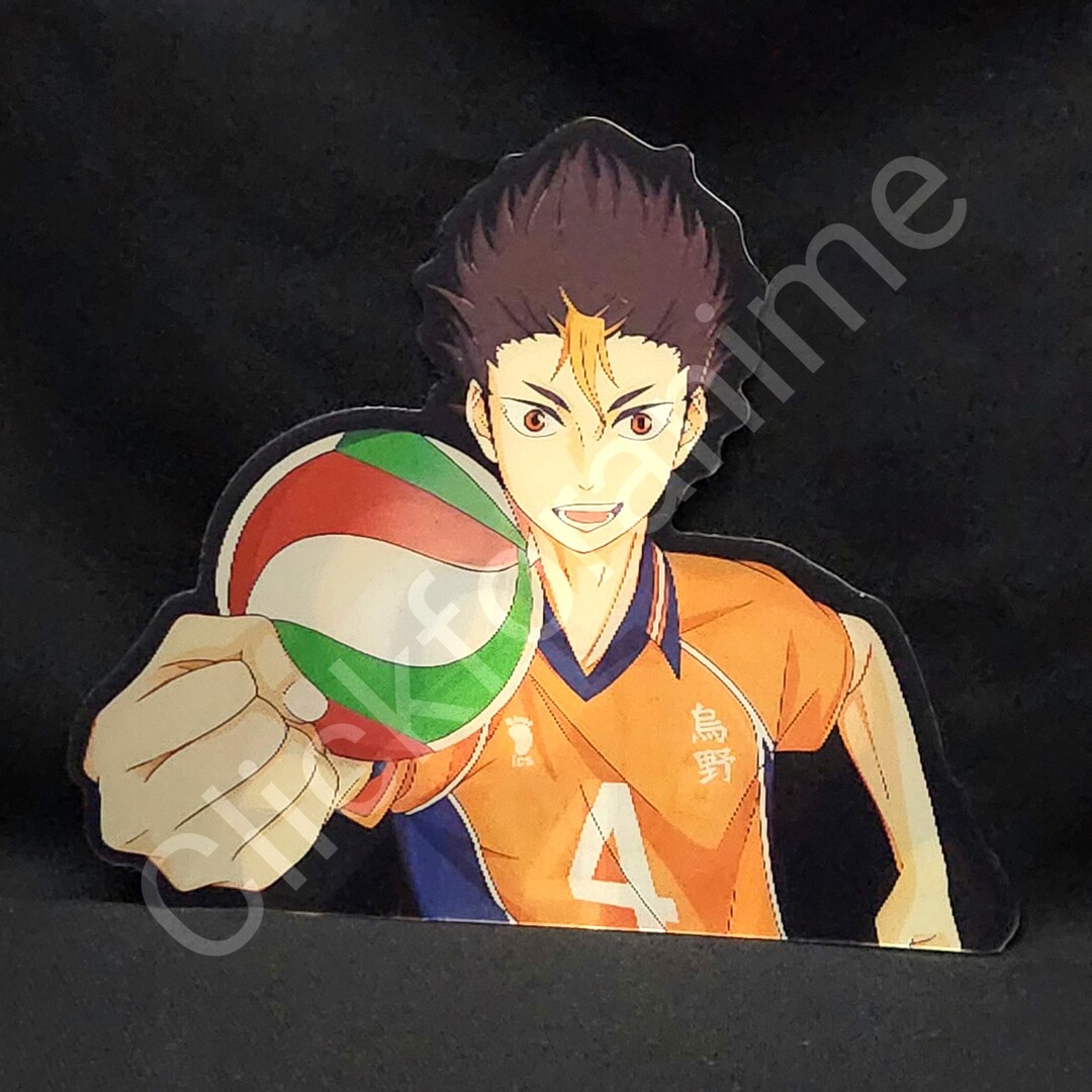 Haikyu Yū Nishinoya 3D Moving Sticker, Anime Manga Lenticular Decal ...
