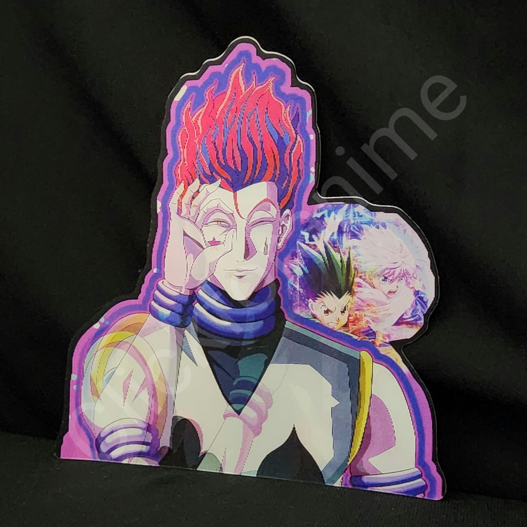 Hunter X Hunter Hisoka Morow 3D Moving Large Sticker Lenticular Car ...