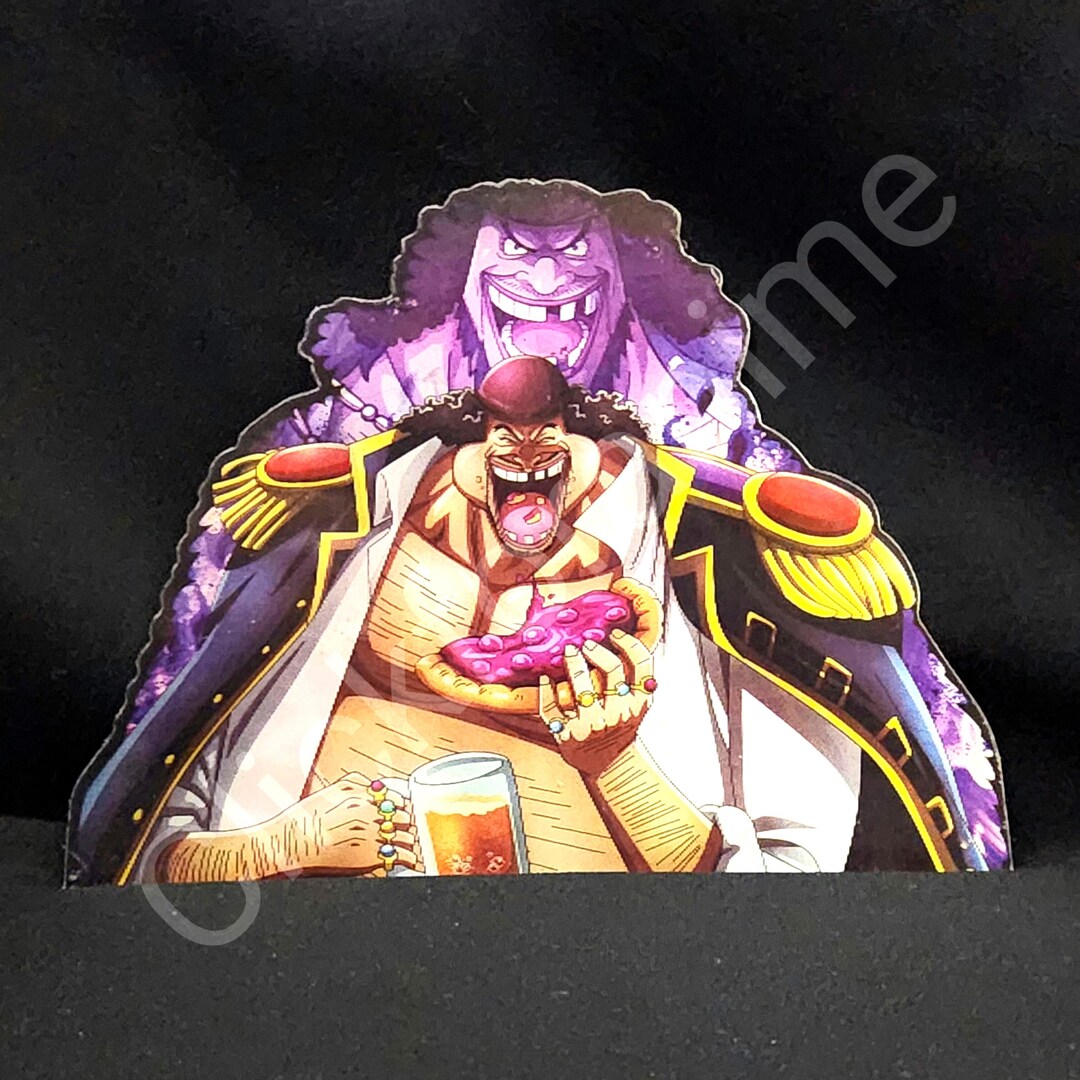 Blackbeard 3D Moving Laptop Sticker Lenticular Decal Anime Manga - Etsy
